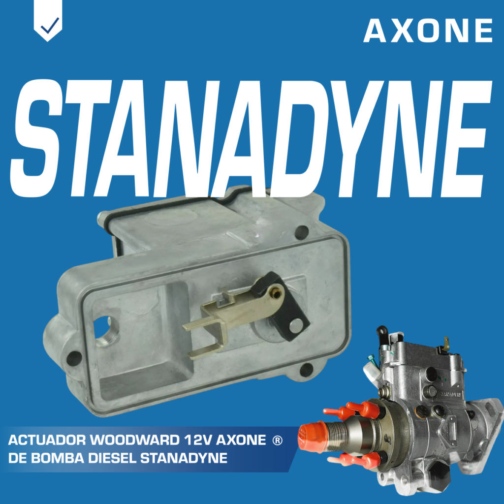 ACTUADOR WOODWARD 12V 33824 DE BOMBA DIESEL STANADYNE - Axone Diesel